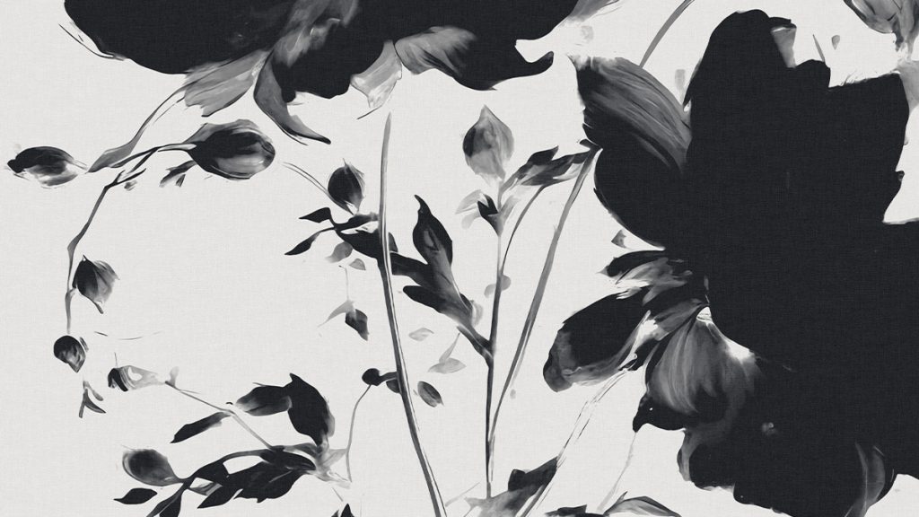 B&W flowers - Studijo